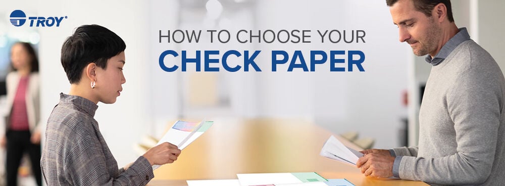 How to Choose the Best Business Check Paper - Check Printing